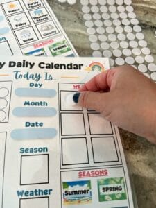 Daily Toddler Calendar-Inspired By Preschool Classrooms! - Mom-Thoughts