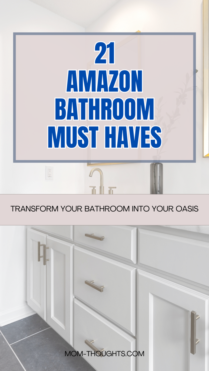 21 Amazon Bathroom Must Haves-Upgrade Your Bathroom On A Budget
