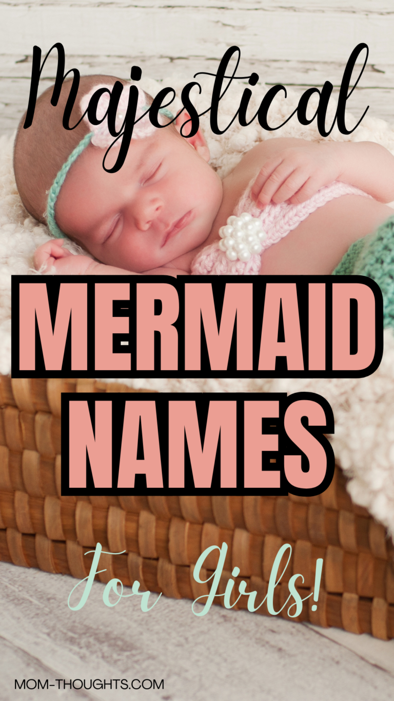 25 Majestical Mermaid Names For Girls - Mom-Thoughts
