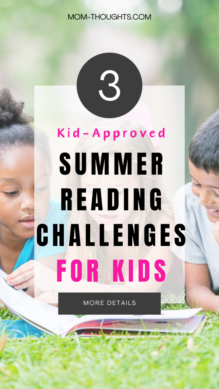 Summer Reading Challenge For Kids - 3 FUN Options