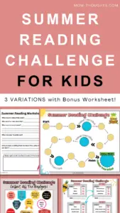Summer Reading Challenge For Kids - 3 FUN Options