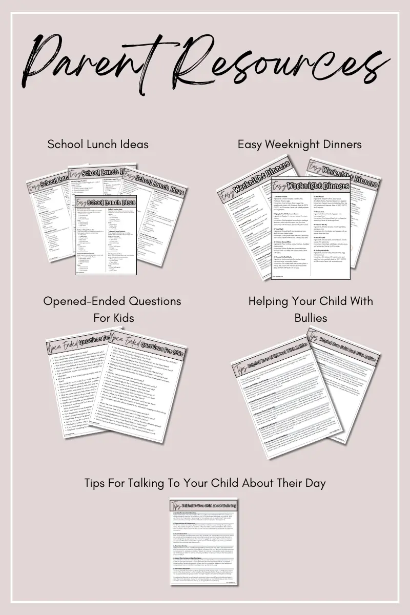 The Best Back To School Printable Planner for Kids & Parents - Mom-Thoughts