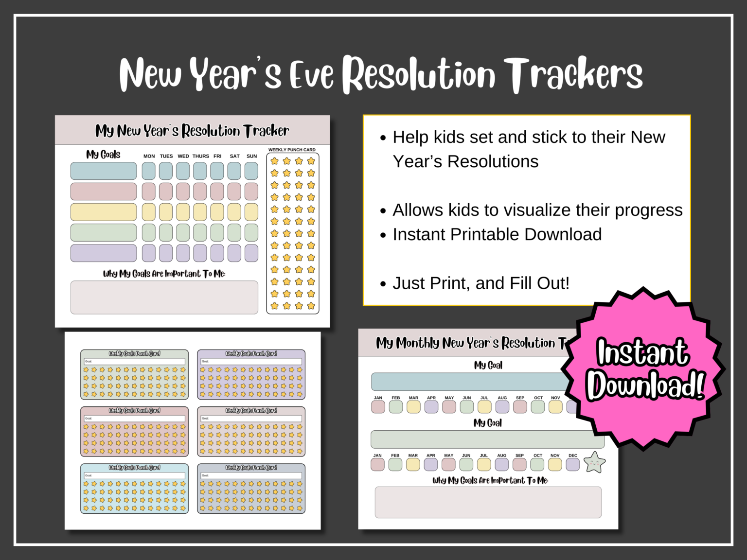 New Year’s Resolutions for Kids: Simple Goals to Help Kids Thrive