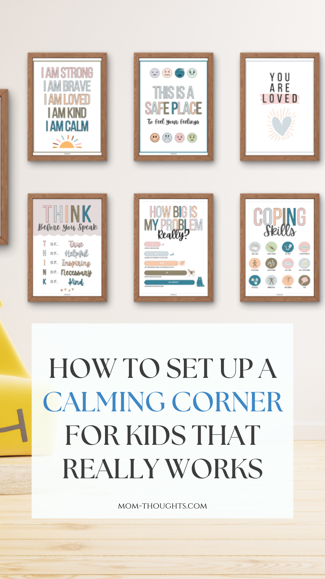Calm Down Corner Ideas - Create Their Calm - Mom-Thoughts