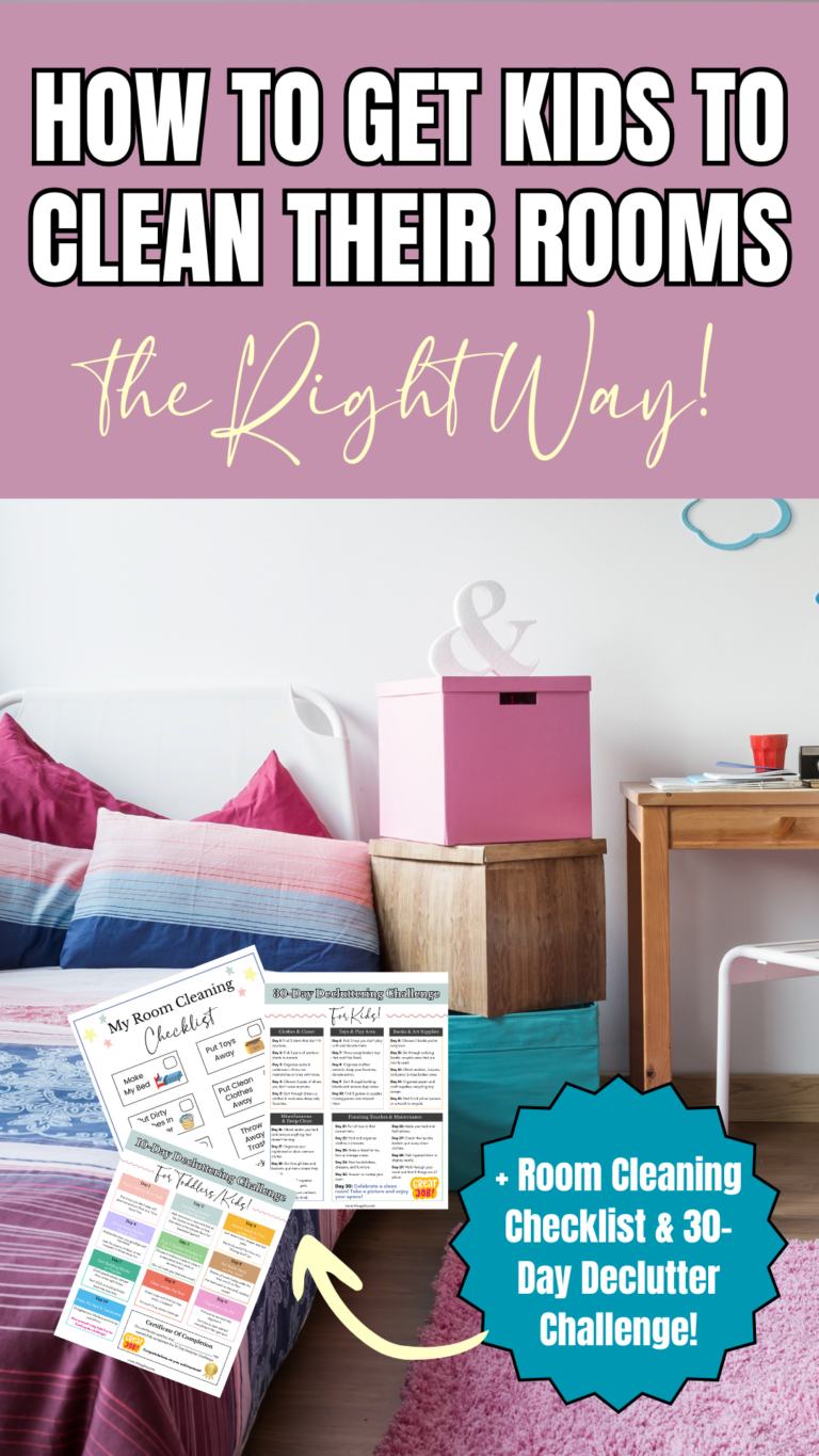 How To Get Kids To Clean Their Room - Without A Fight - Mom-Thoughts