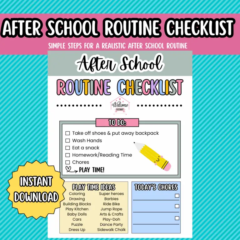 After School Routine That Actually Works: Step by Step Guide
