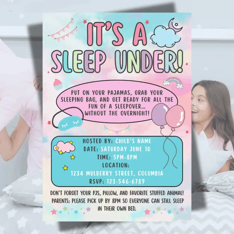 What is a Sleep Under Party? Fun Sleepover Alternative for Kids - Mom ...