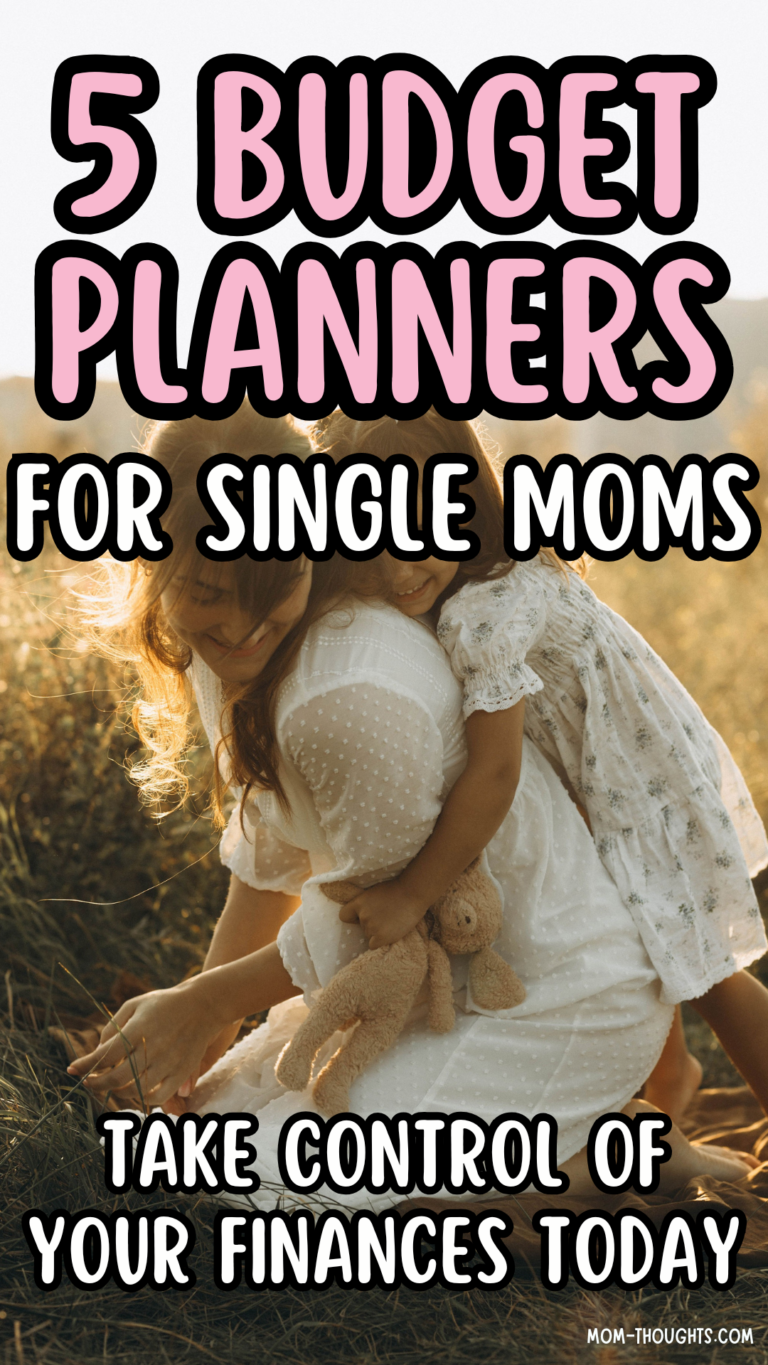 5 Best Budget Planners For Single Moms: Take Control - Mom-Thoughts